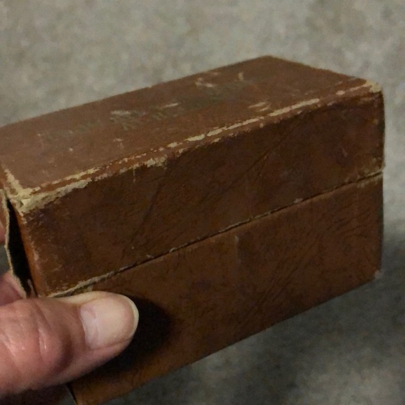 Other | Vintage Cardboard Index File Box With Dividers | Poshmark